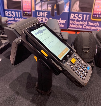 CipherLab IS Showcasing the New CipherLab RK25 UHF RFID Gun Reader at RFID Journal Live 2019